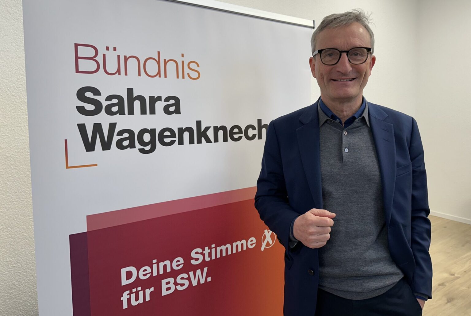 Der BSW-Abgeordnete Thomas Geisel hat sein neues Wahlkreisbüro in ...